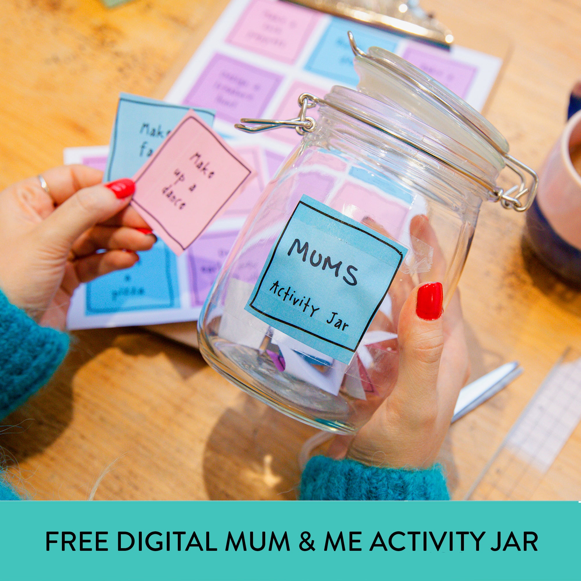 FREE Digital Download Mum Activity Jar – Ellie Ellie