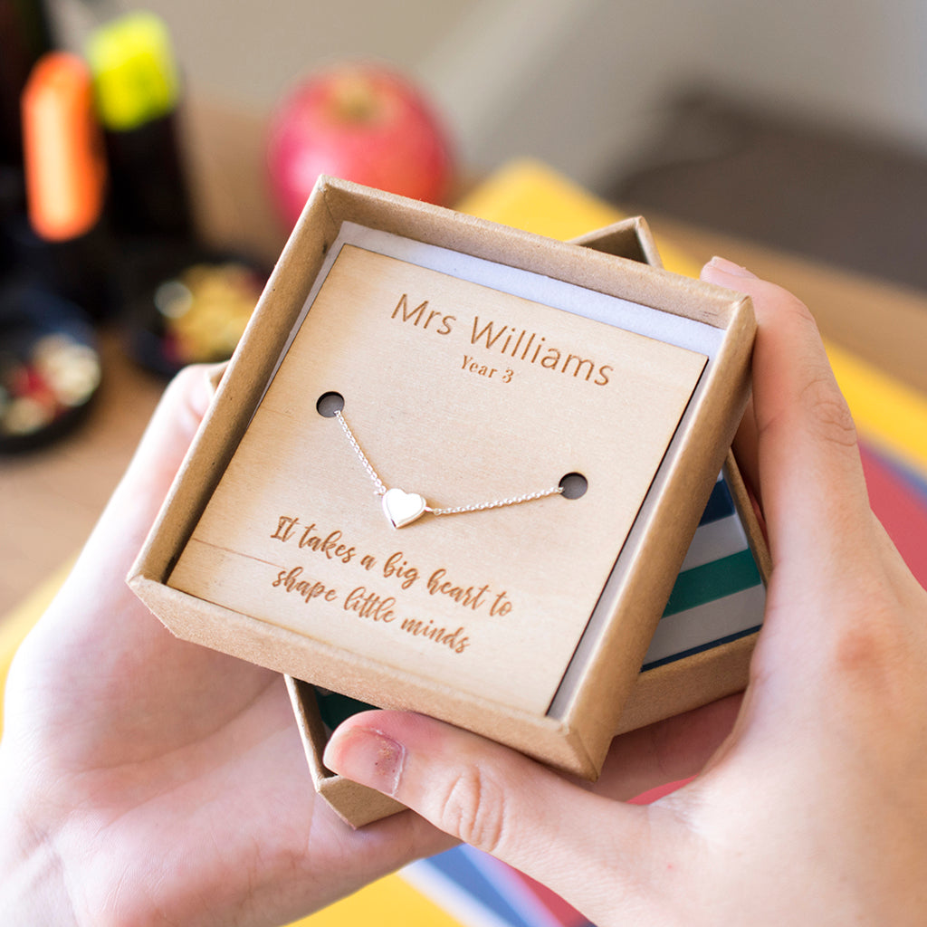 Thank You Teacher 'It Takes A Big Heart' Mug - Ellie Ellie