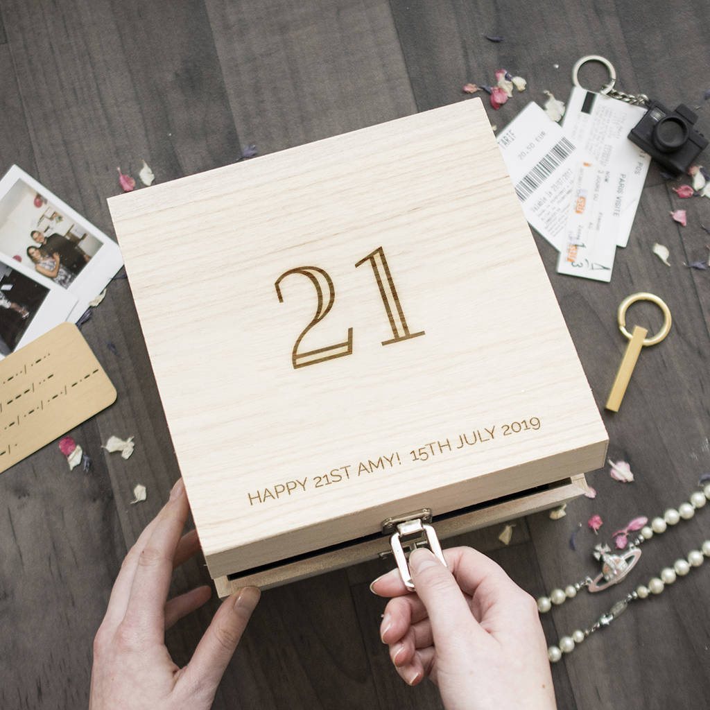 Milestone Birthday And Special Message Memory Box – Ellie Ellie
